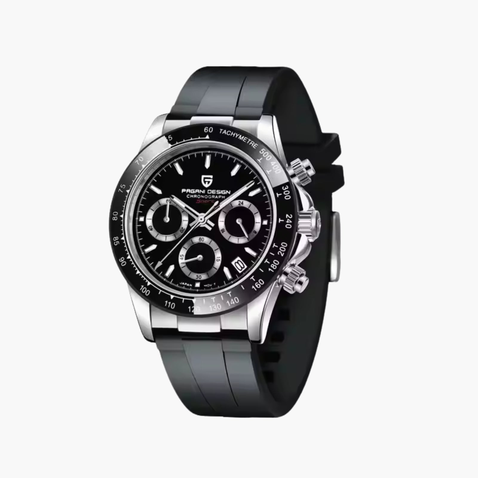 GJR OdyxFlex Chronograph - Black Phantom