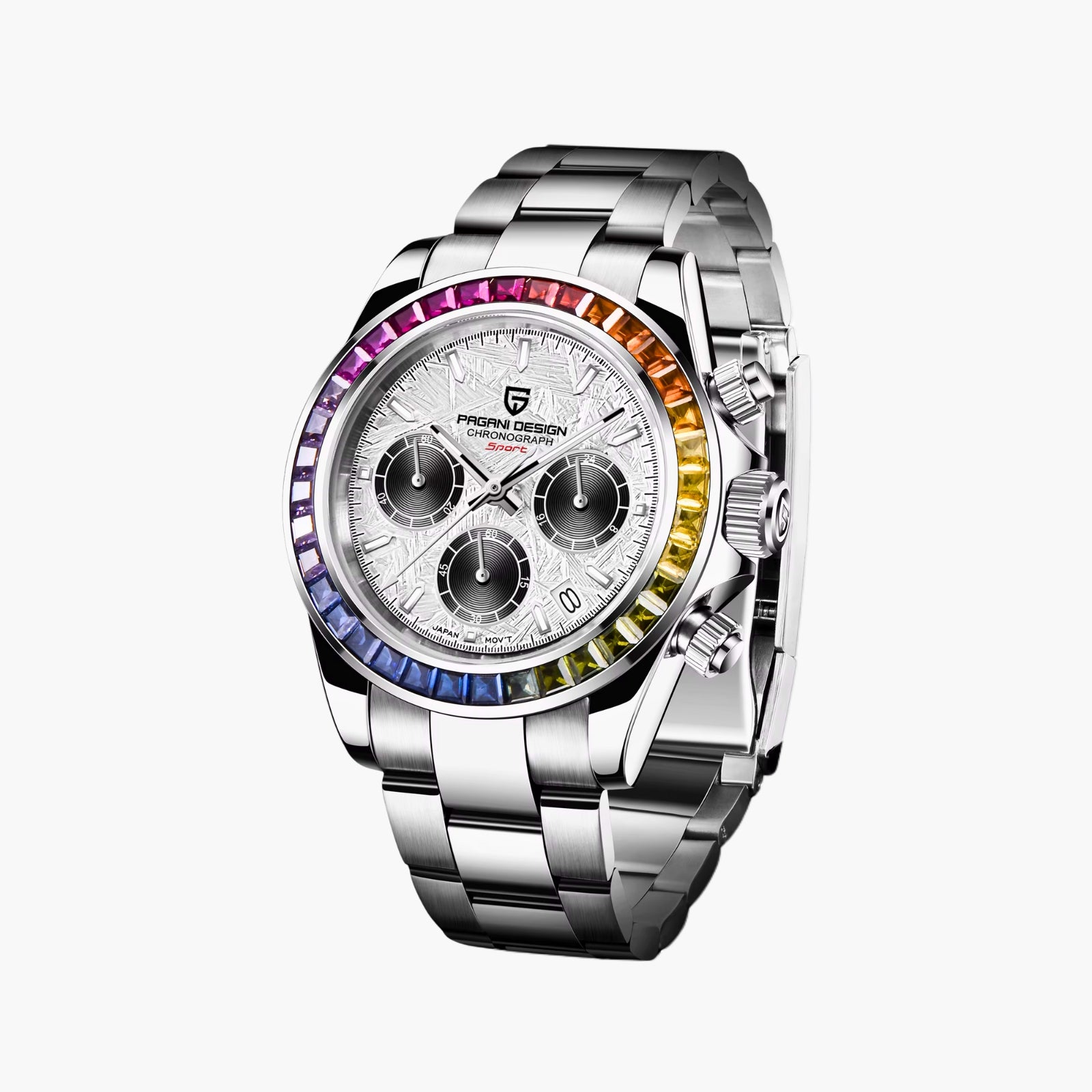 GJR Rainbow Chronograph Meteorite