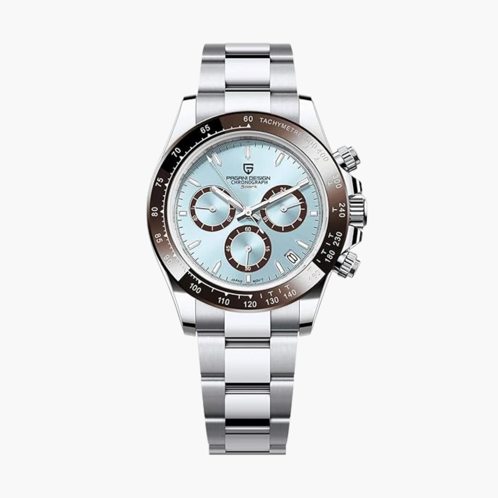 GJR Ice Blue Chronograph